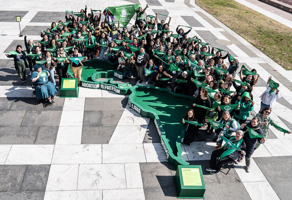 In first-ever Green Wave Gathering, abortion rights activists unite ...