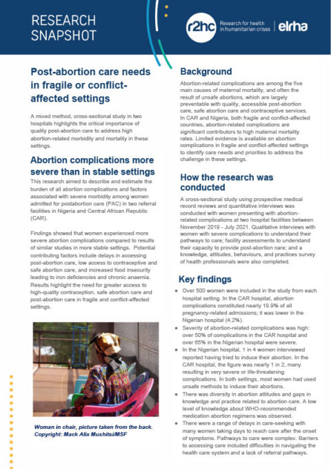 AMoCO Study resources - Ipas